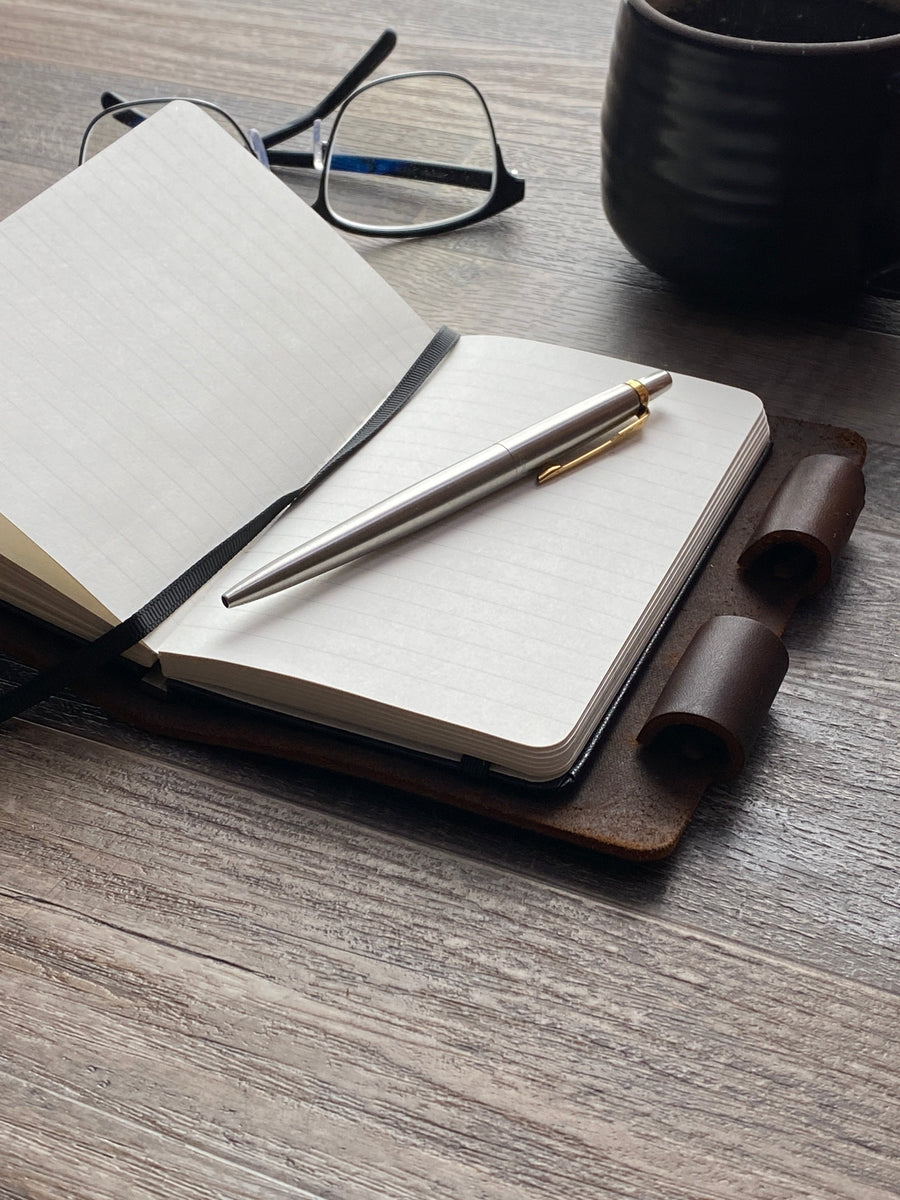 Mini Cut - Refillable Leather Journal – Murdy Creative Co.