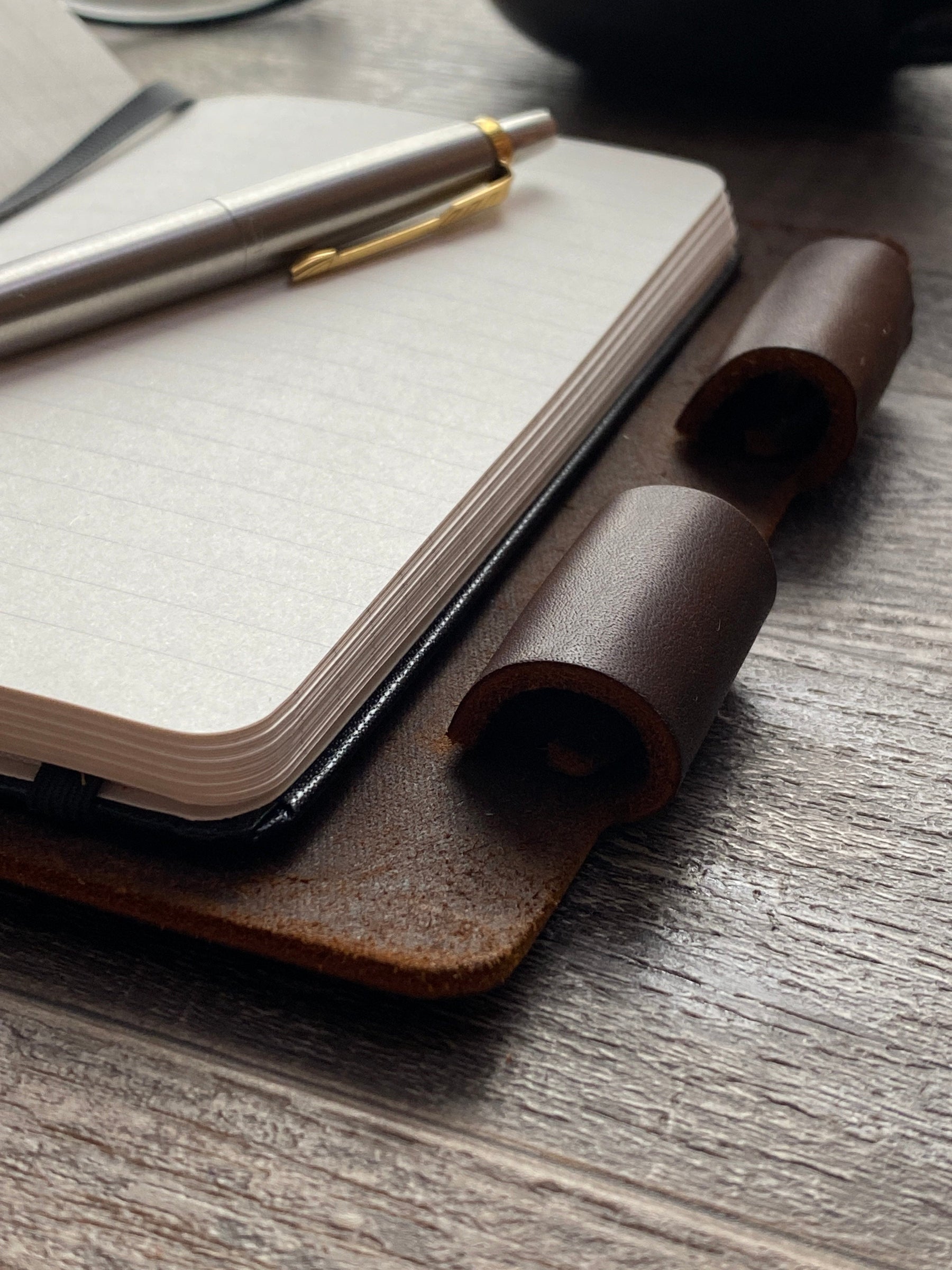 Mini Cut - Refillable Leather Journal – Murdy Creative Co.